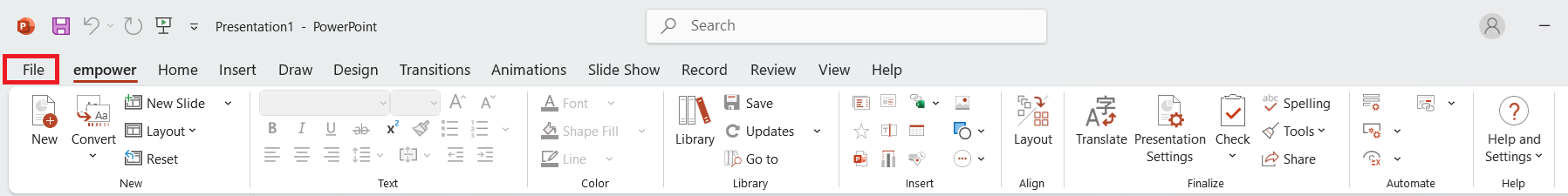 empower® charts "Edit data" button is grayed out – empower